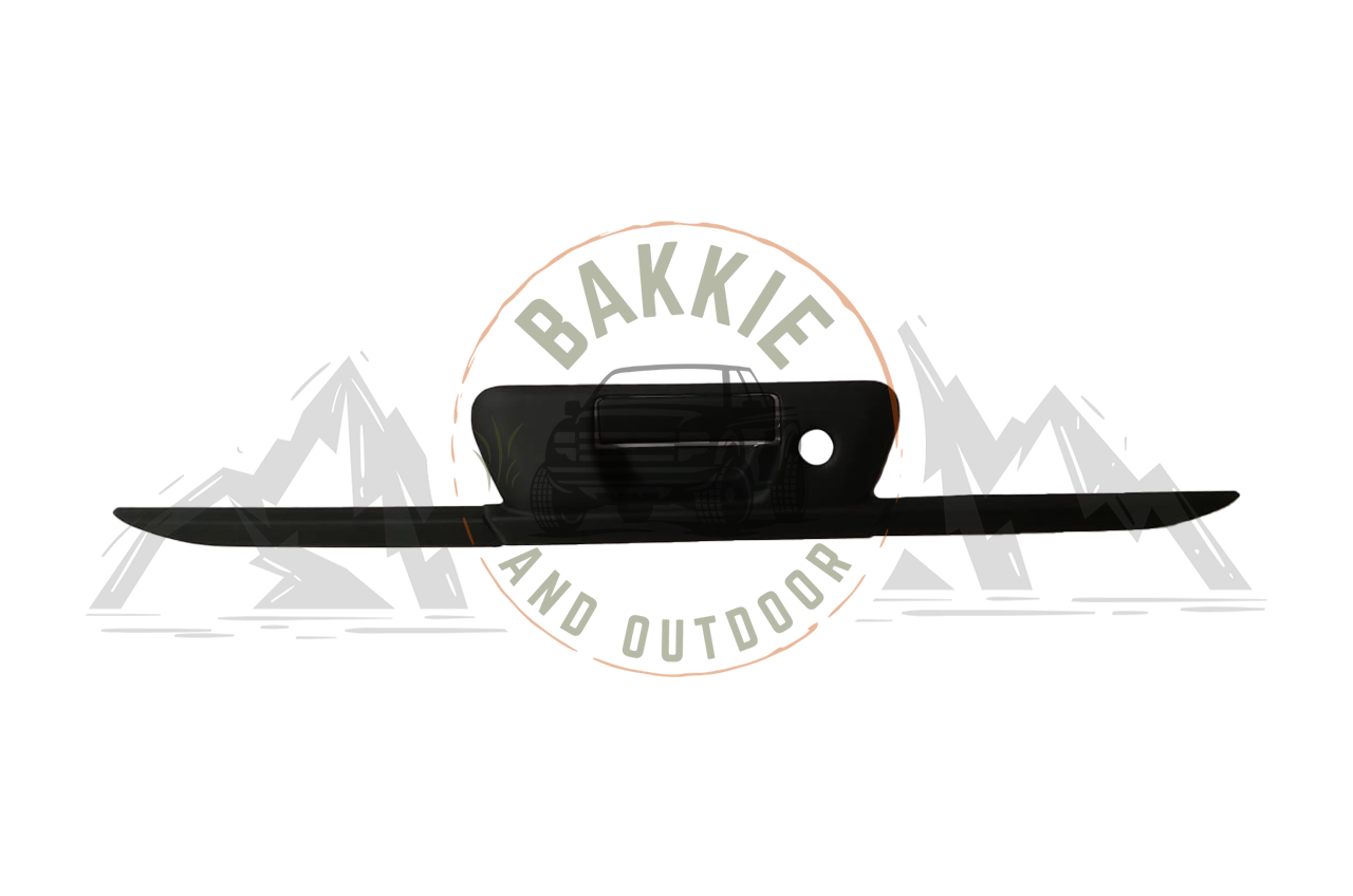 Nissan Navara 2016-2020 Rear Trunk Lid Cover Matt Black No Camera Hole ...